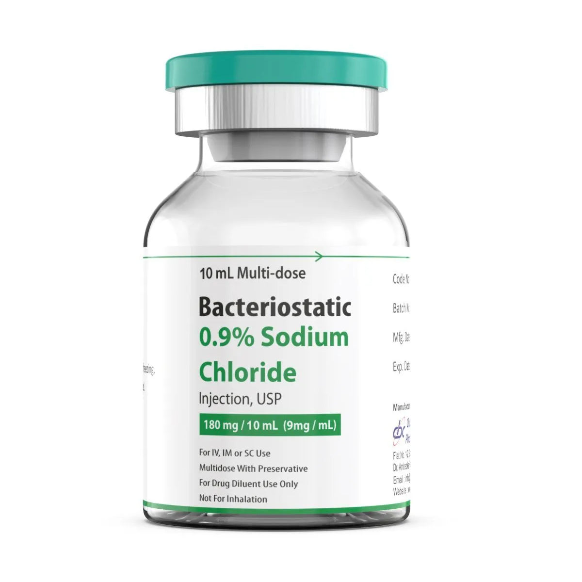 Preserved Sodium Chloride / Bacteriostatic Saline 10ml – Medical ...