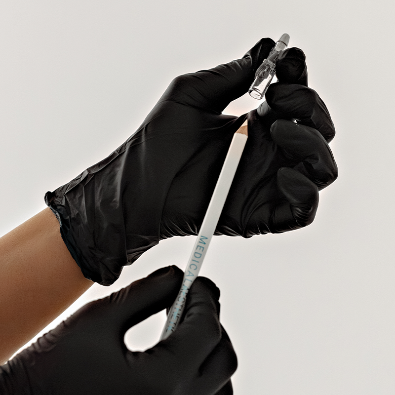 Black Nitrile Gloves By Aesthetic Pro - Box of 100 – Medical Aesthetic ...