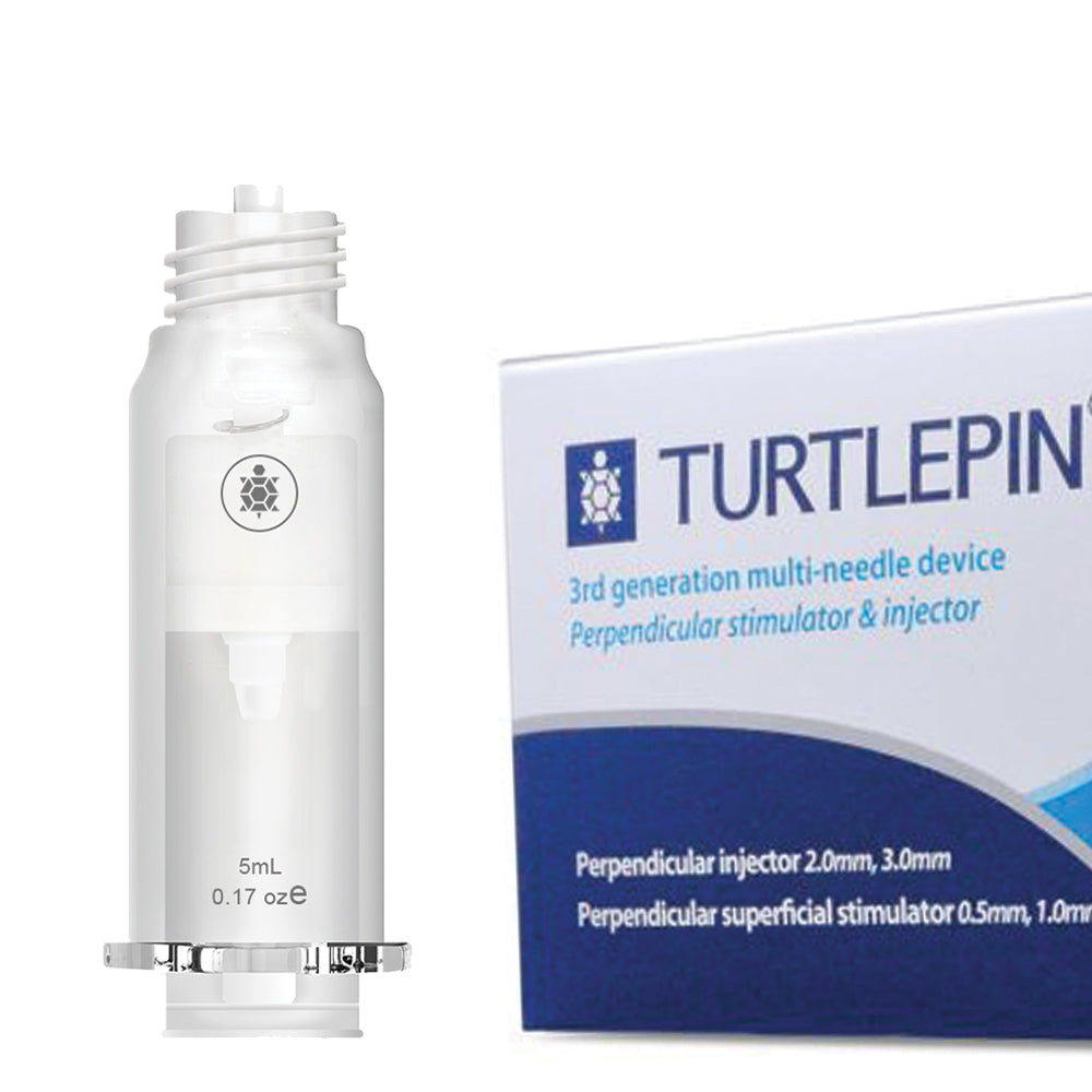 TURTLEPIN III - Airless Bottle with Needle Pin – Medical Aesthetic Supplies