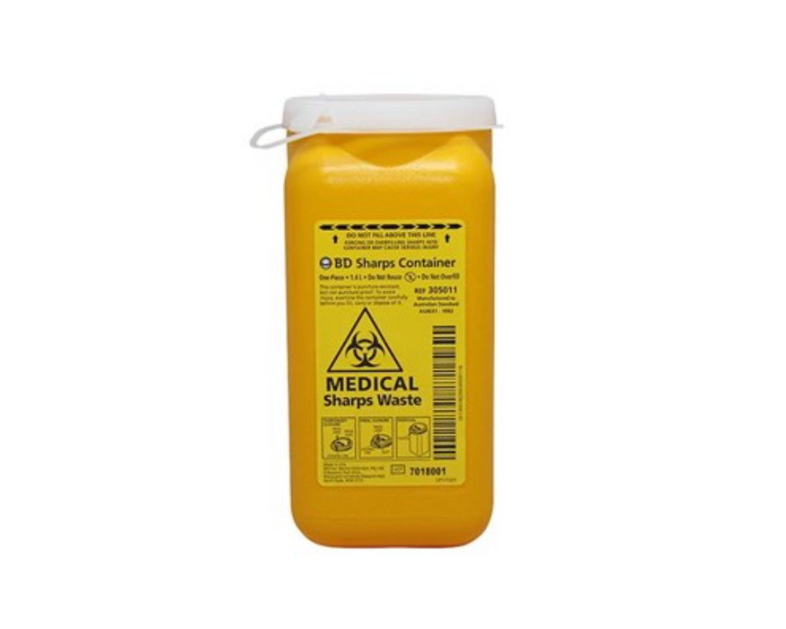 BD Sharps Container 1.4L — Medical Aesthetic Supplies
