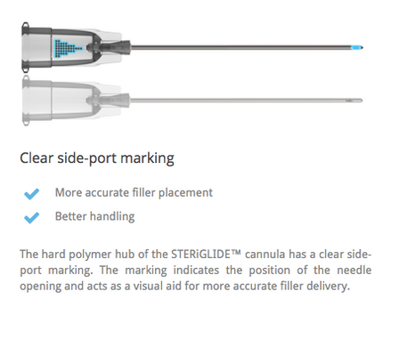 TSK STERIGLIDE Dermal Filler Cannula | Medical Aesthetic Supplies
